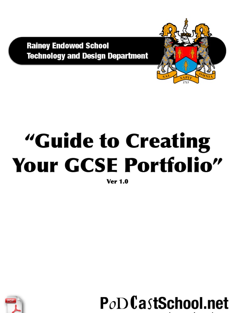 Creating Your GCSE Portfolio | PDF | Drawing | Page Layout