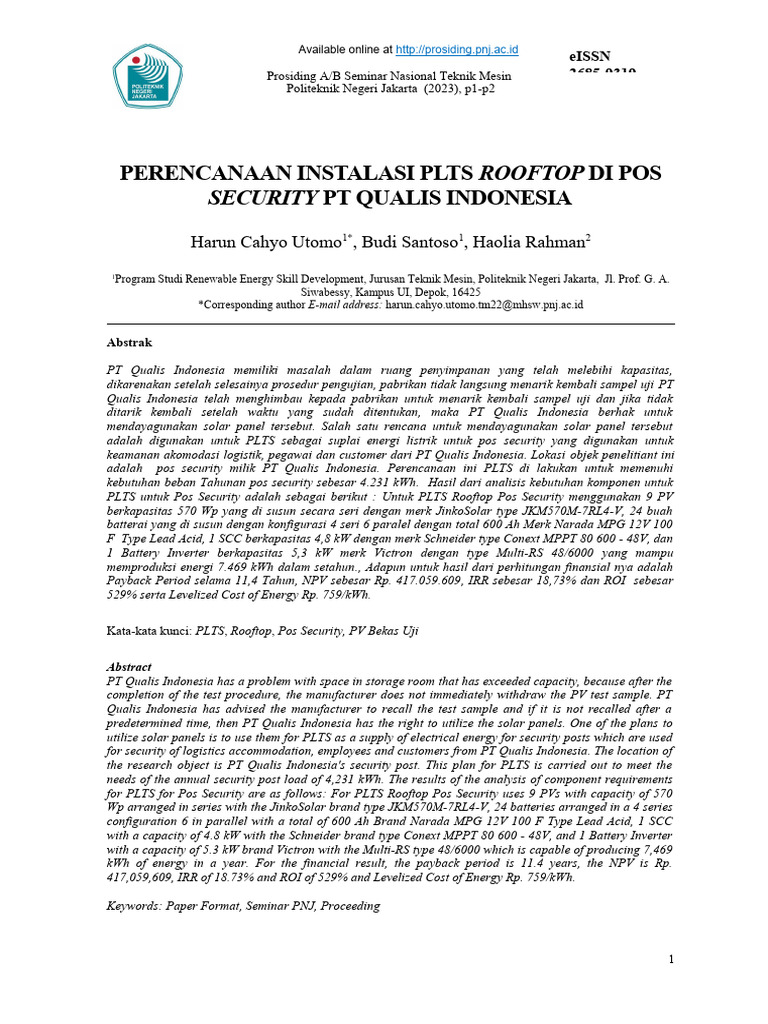 Jurnal Semnas Harun Final | PDF | Komputer