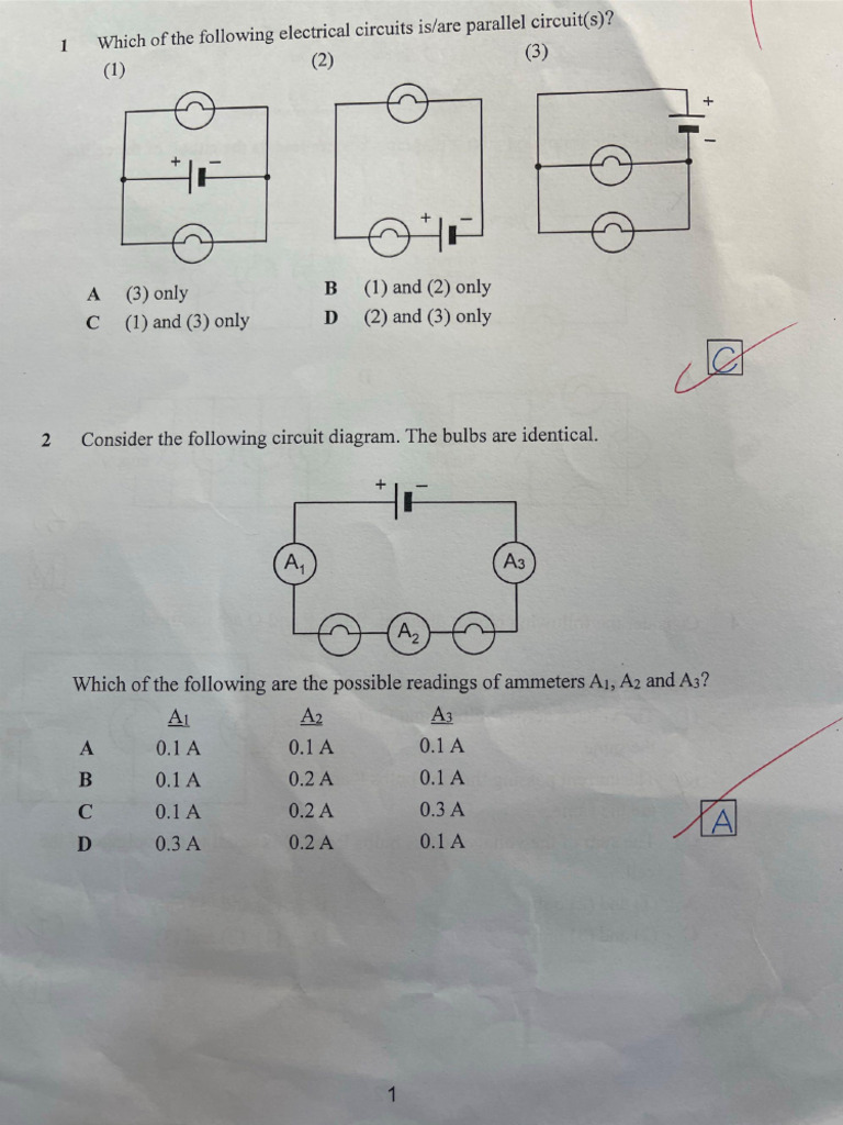 Pre-Study Electrical Circuit | PDF