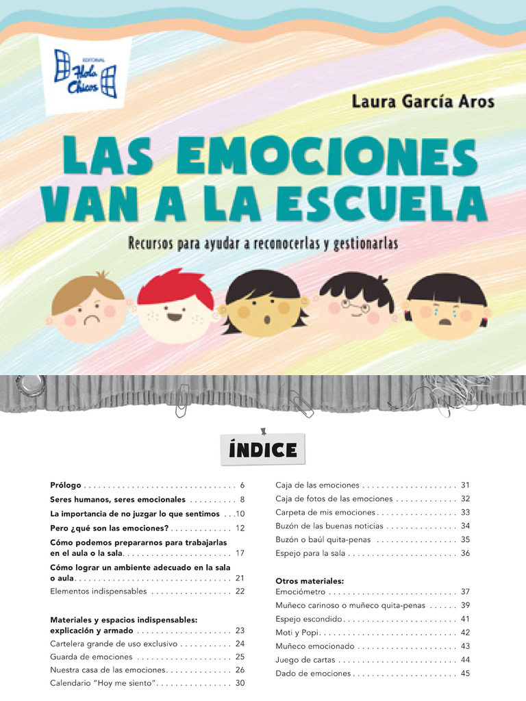 Las Emociones Van A La Escuela Laurqa Aros Pdf