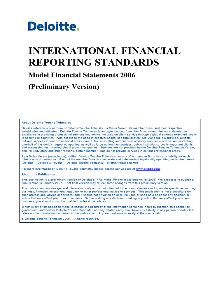 Source Reference IFRS | PDF | International Financial Reporting ...