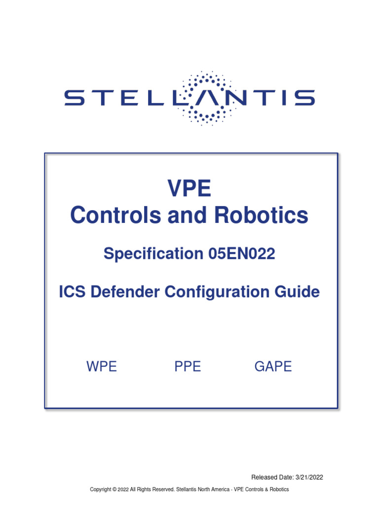 Vpecr 05en022 v04r001 Ref Icsdefendersetup | PDF | Ip Address ...