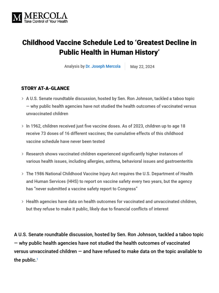 Childhood Vaccine Schedule PDF | PDF | Diseases And Disorders | Clinical Medicine