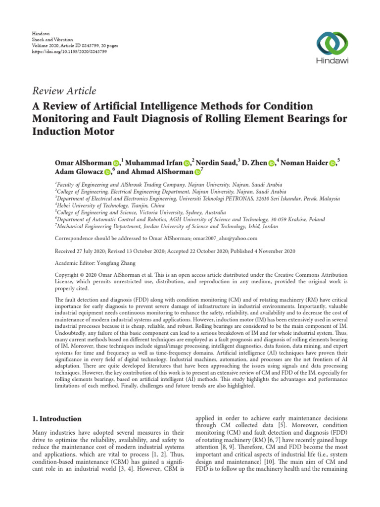 A Review of Artificial Intelligence Methods for Co | Download Free PDF | Deep Learning | Support ...