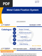 Synthes Orthopaedic Cable System | PDF