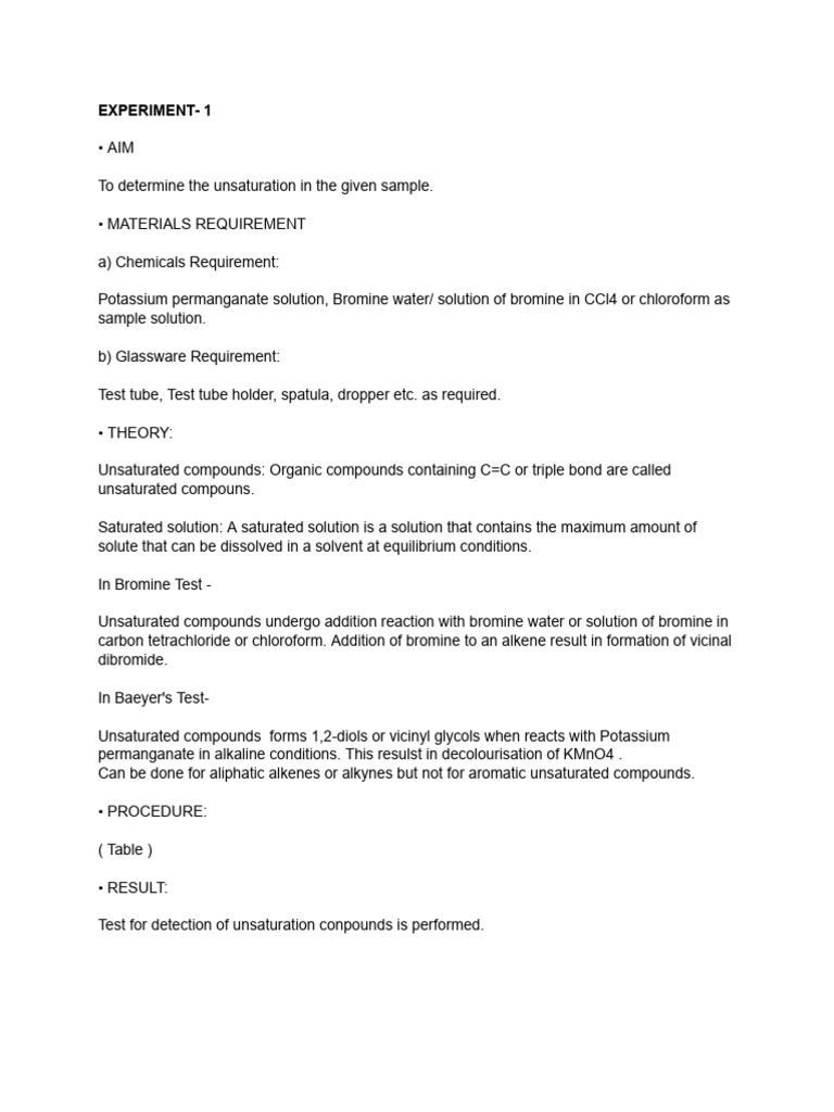 Experiment - 1 | PDF | Science & Mathematics