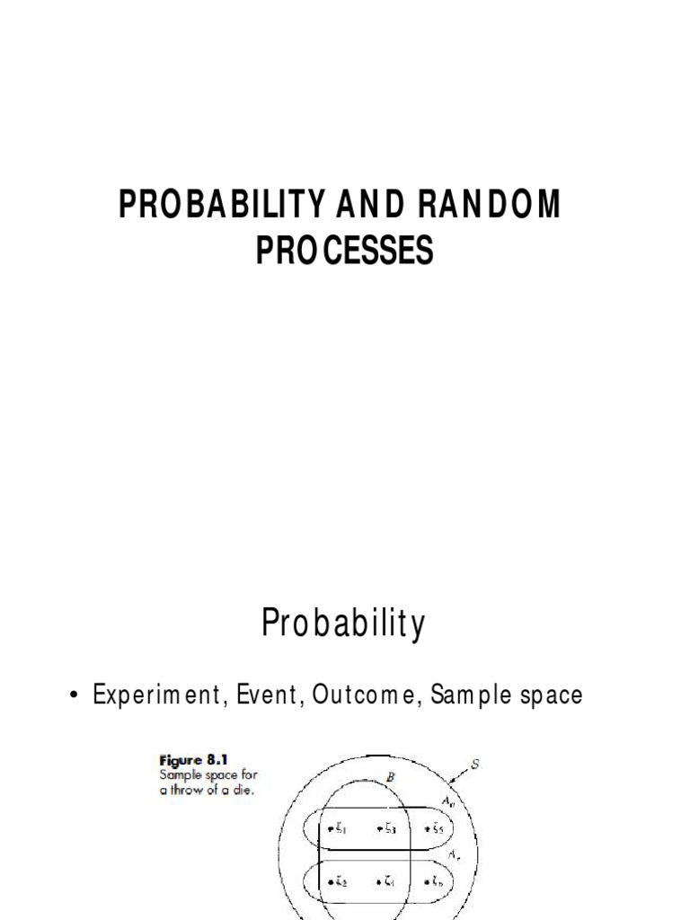 Probability and Random Processes | PDF | Stationary Process | Spectral ... Probability and Random Processes | PDF | Stationary Process | Spectral ...