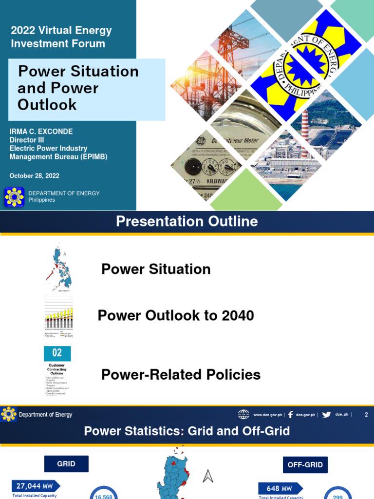 01 Power Situation and Outlook | PDF | Solar Power | Renewable Energy