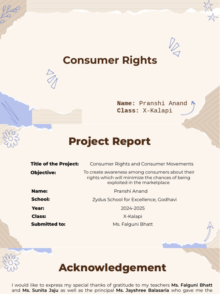 consumer rights | PDF | Consumer Protection | Food Safety