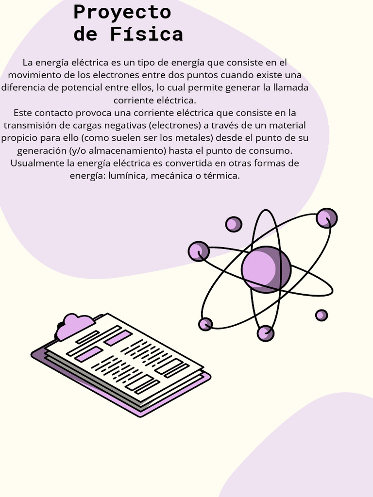 Tipos y Usos de la Energía Eléctrica | PDF | Electricidad | Ingenieria ...