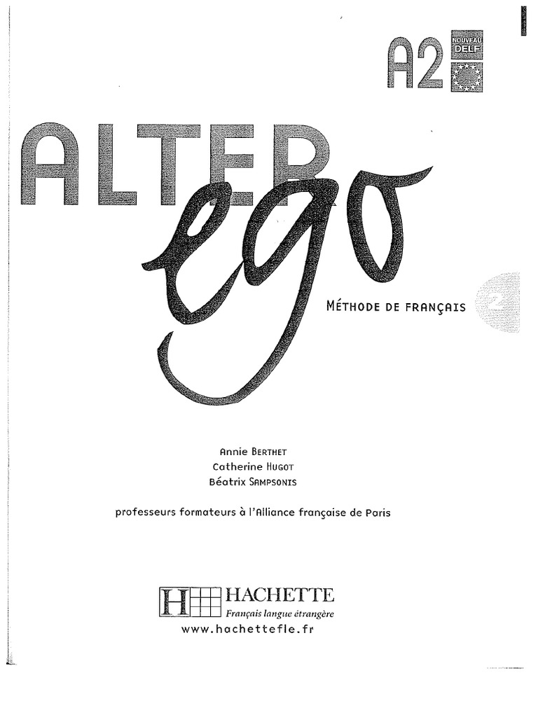 Alter Ego A2 (Cahier D'activités) | PDF