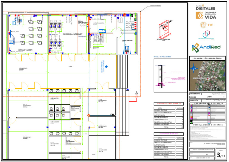 PVD-D - Vigia Del Fuerte-Plano 3 - Tomas Normales y Reguladas | PDF