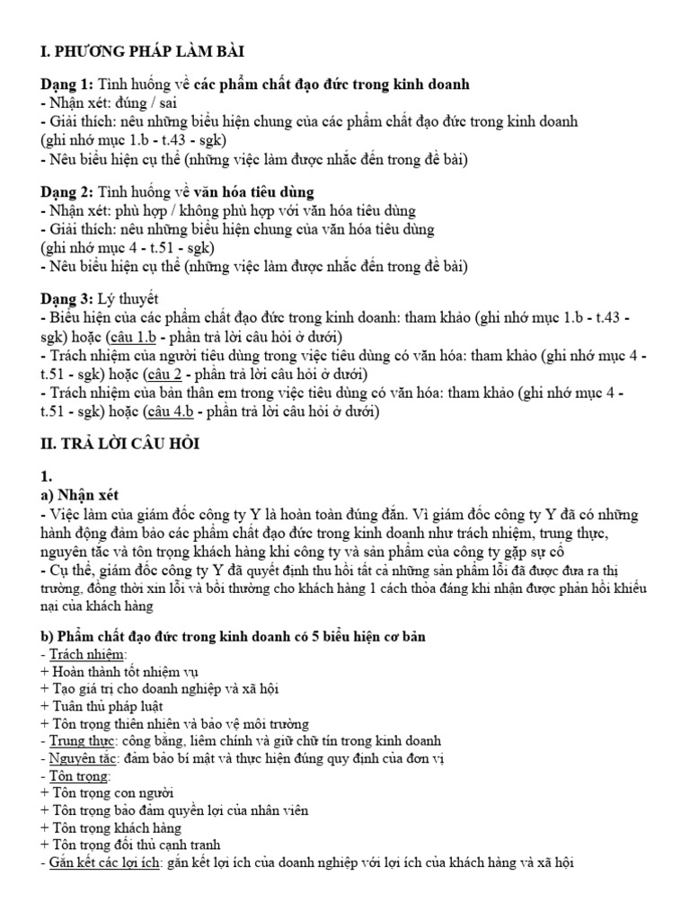 Đề cương KTPL ck1 | PDF