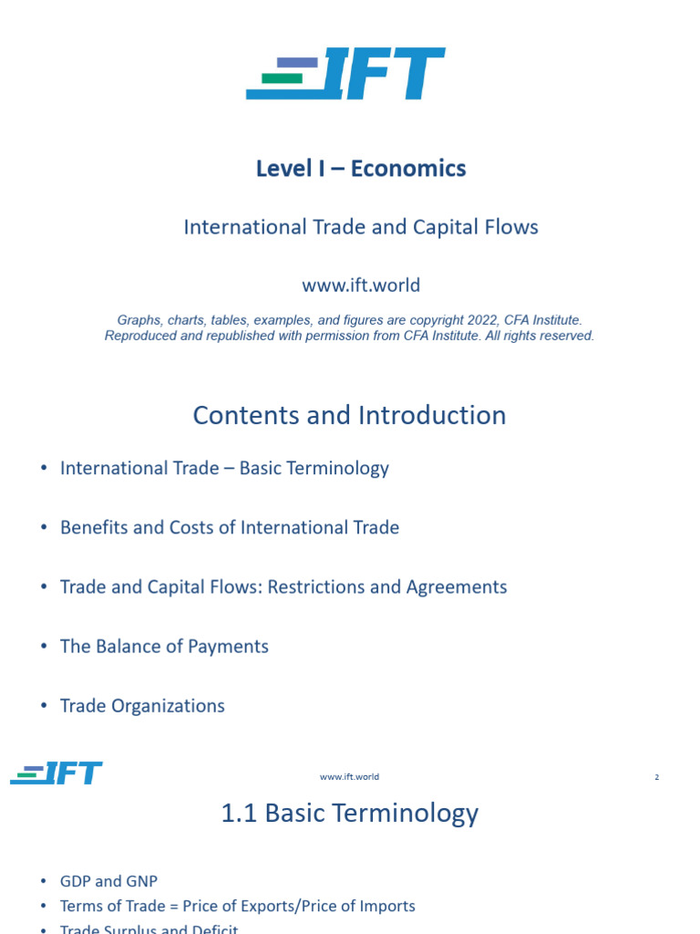 14 23LIV2Ec07 International Trade and Capital Flows | PDF | Comparative ...