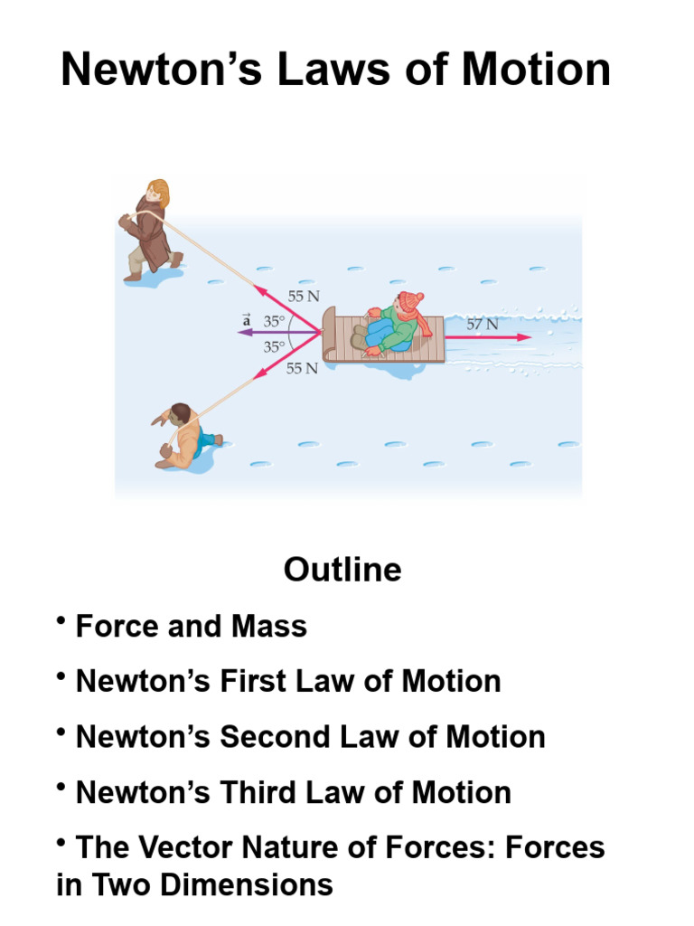 Newton's Laws | PDF | Force | Weight