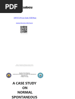 Midwifery Case Study: Normal Delivery | PDF | Childbirth | Pelvis