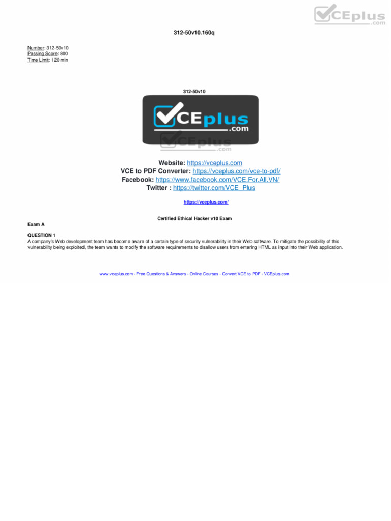 Ceh V10 | PDF