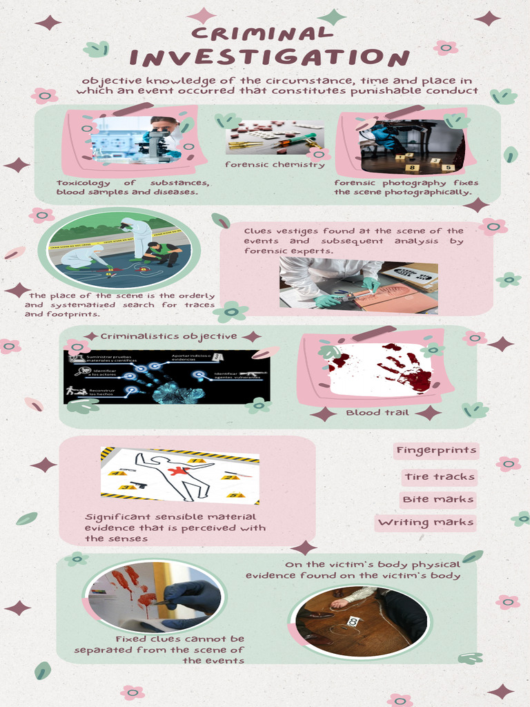 Criminal Investigation Basic Terms. | PDF