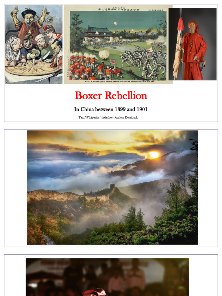 Boxer Rebellion | Download Free PDF | Qing Dynasty