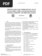 Astm b171 Asme sb171 | PDF | Alloy | Zinc