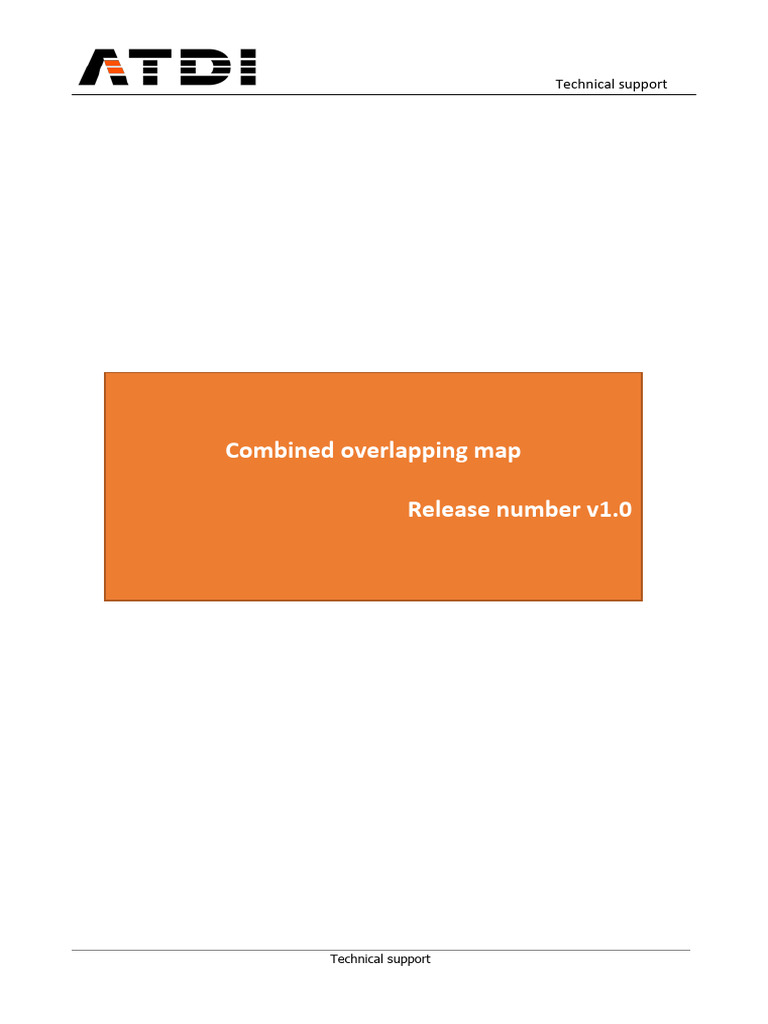 Combined overlapping map | PDF | Computer File | Software