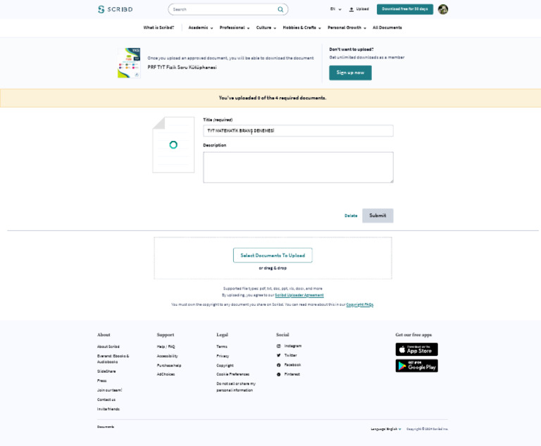 Gfds | PDF | Scribd | Online Services