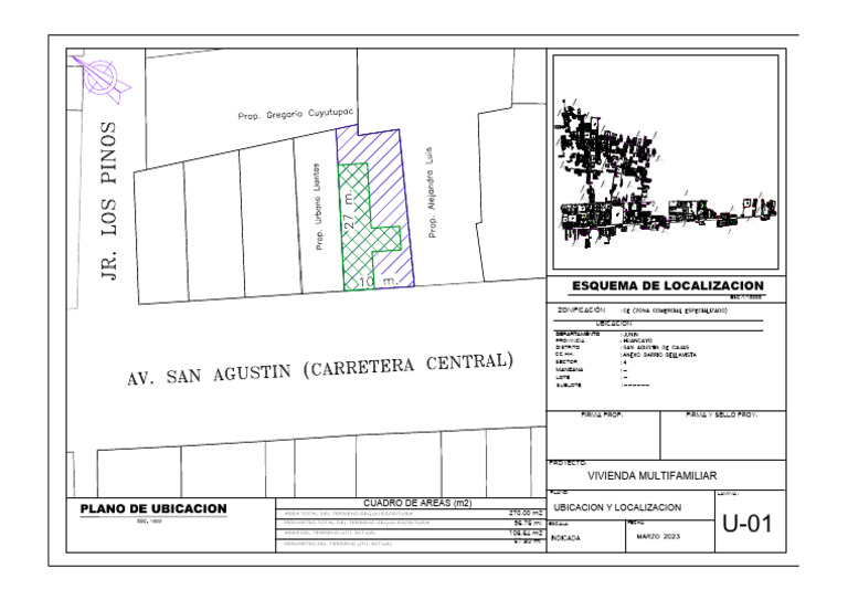 Plano Ubicacion Ok - A3 | PDF