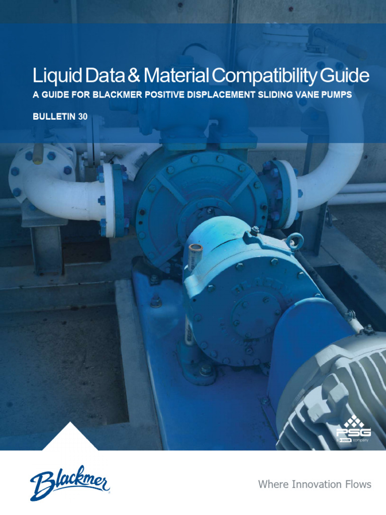 Bul30 Liquid Data & Material Compatibility Guide | PDF | Pump | Viscosity