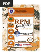 Annotations For RPMS-2023-2024 | PDF | Learning | Teachers