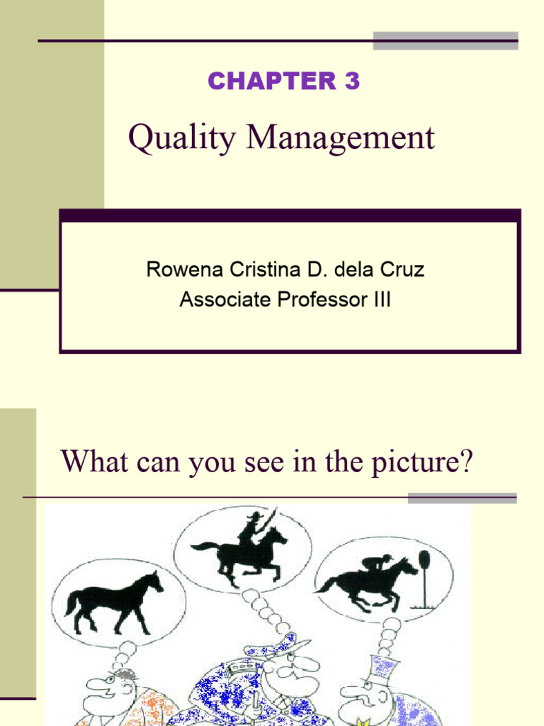 Introduction To Quality | PDF | Quality (Business) | Product (Business)