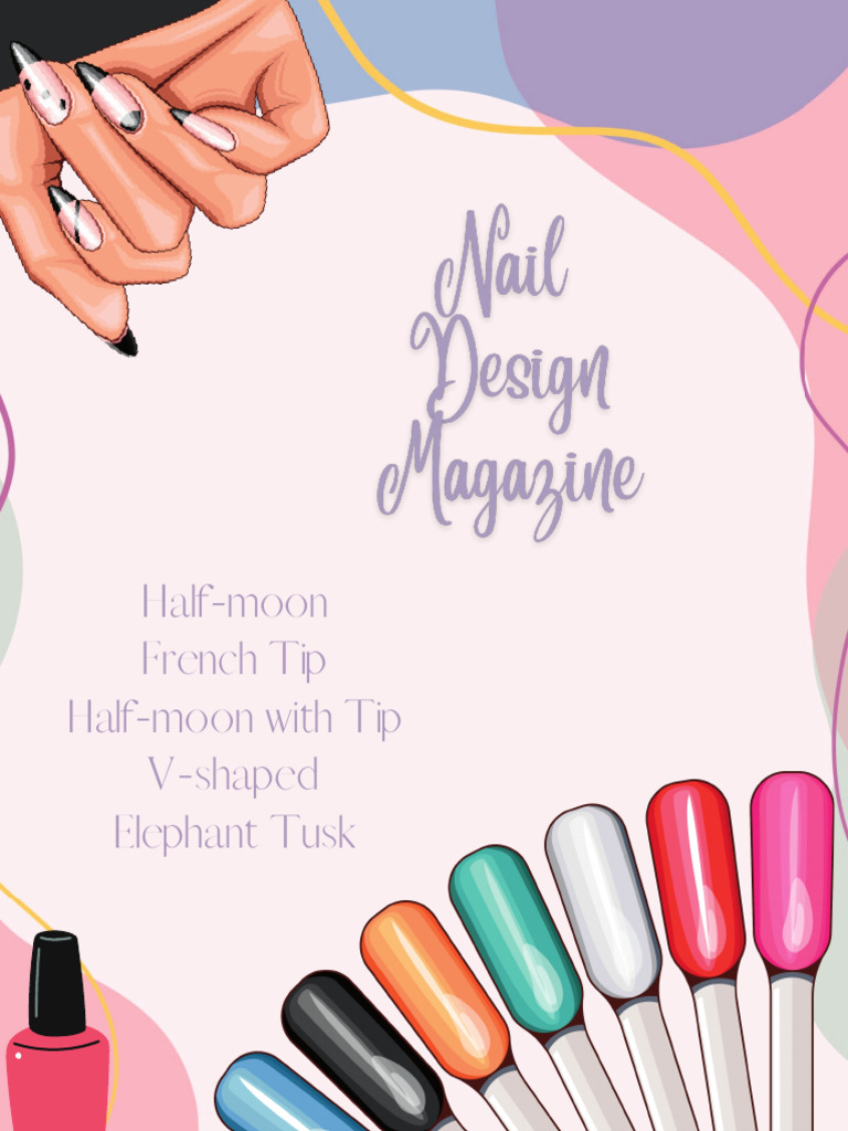 Basic Design in Manicure 1 | Download Free PDF | Nail (Anatomy)