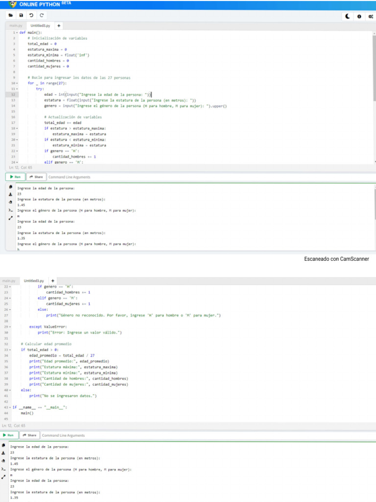 Programa Python | PDF