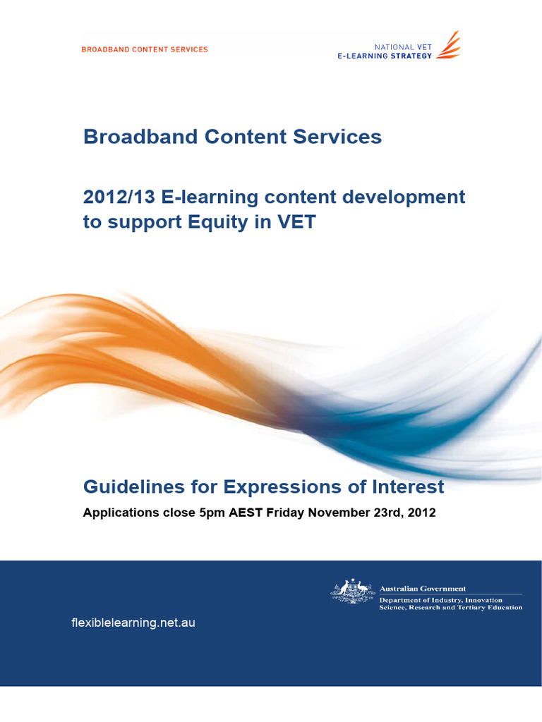 Elearning-Eoi Guidelines | PDF | Educational Technology | Vocational Education
