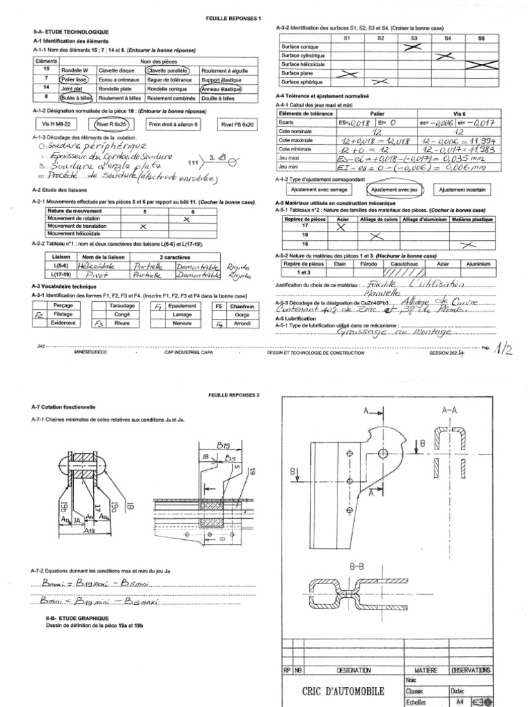 Capi - Capa - Dessin Et Techno de Construction | PDF