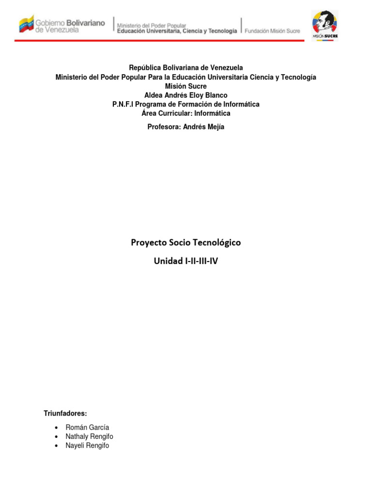 Informatica 1-2-3-4 | PDF | Sociedad | Planificación