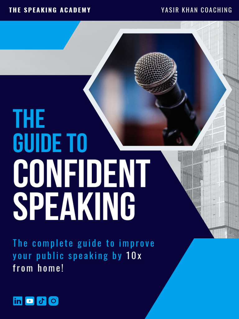 Guide To Confident Public Speaking From Home Ebook by Yasir Khan | PDF ...