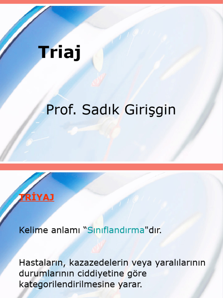 Triaj 11 | PDF