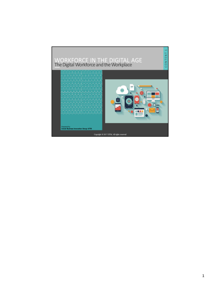 Content1 - The Digital Workforce and The Workplace - Notes | PDF ...