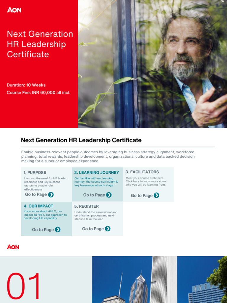Next Generation HR Leadership Certificate | PDF | Analytics | Leadership