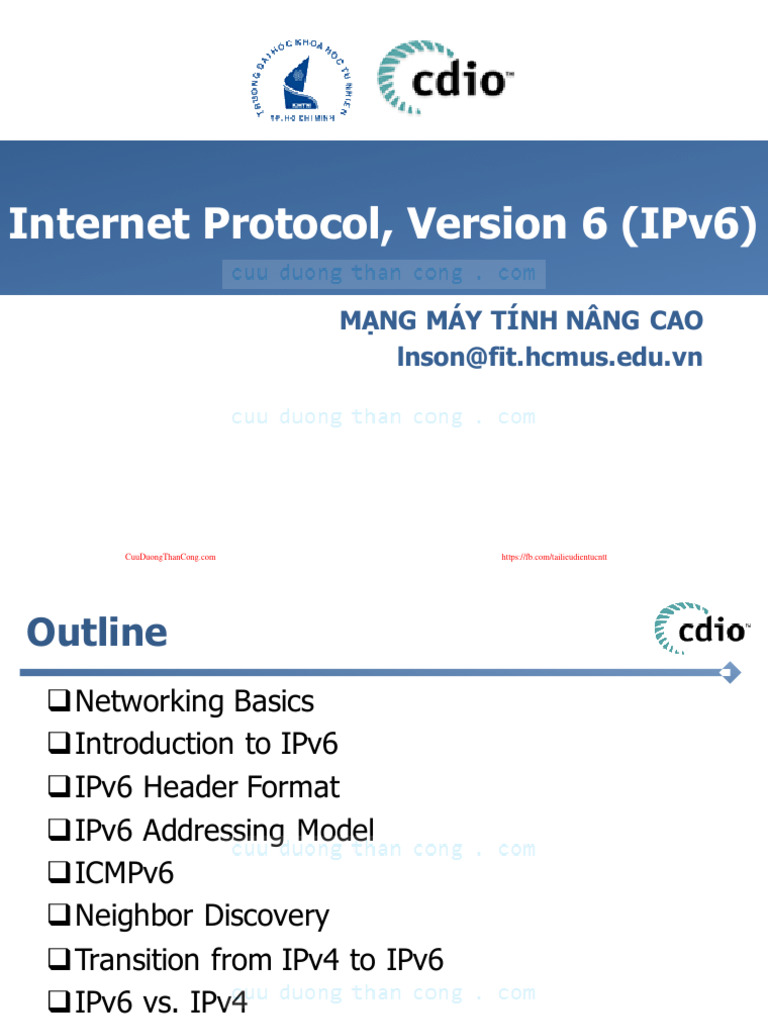 mang-may-tinh-nang-cao_le-ngoc-son_w6---ipv6 - [cuuduongthancong.com] | PDF | I Pv6 | Internet ...