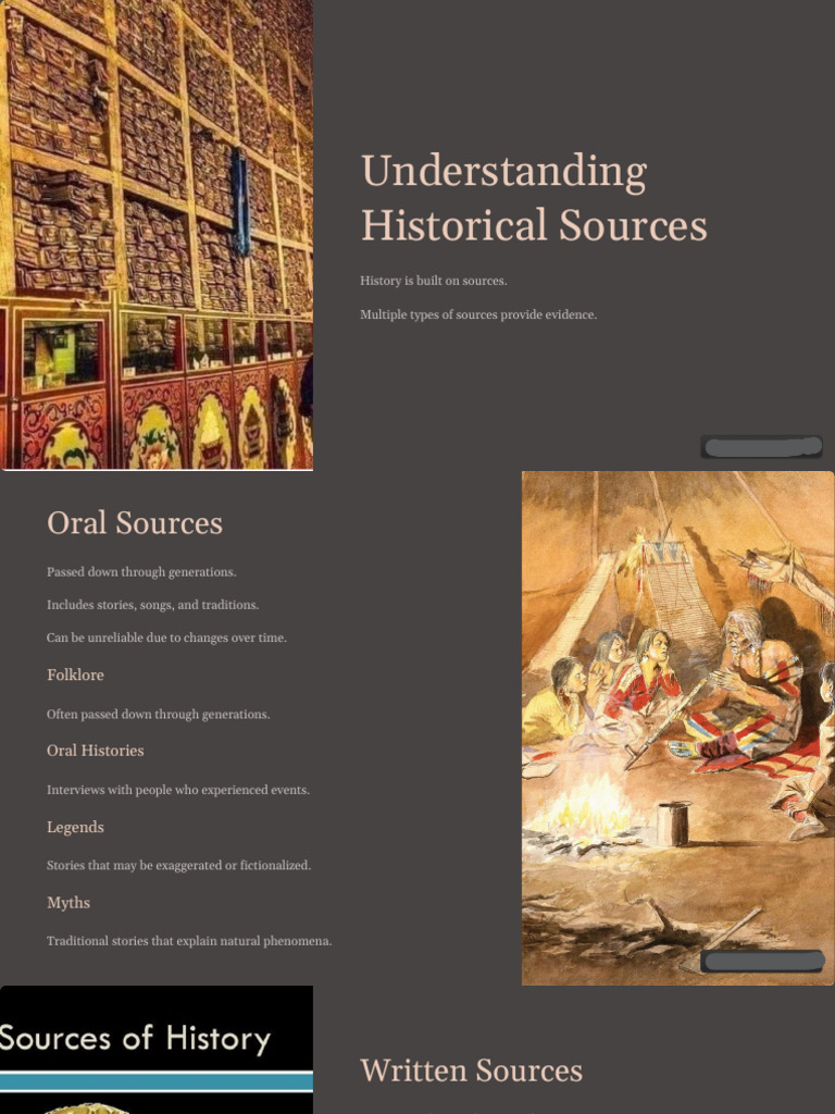 Understanding Historical Sources | PDF | Primary Sources | Science