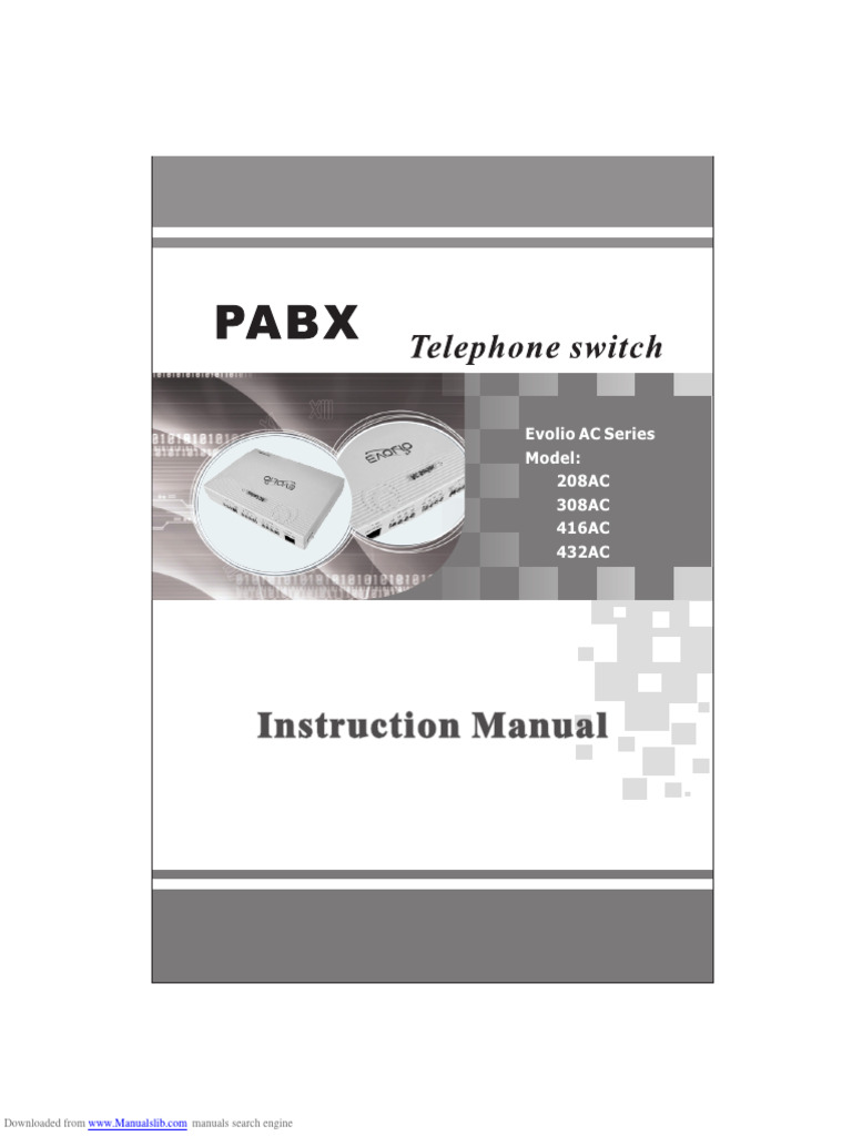 Ike pabx | PDF | Ac Power Plugs And Sockets | Electrical Connector