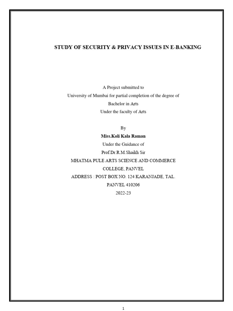 Kala Project | PDF | Automated Teller Machine | Computer Security