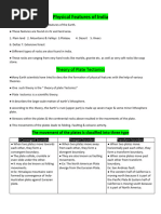 Class 9 Geography Chapter Wise Topic Wise Notes Chapter 2 Physical ...