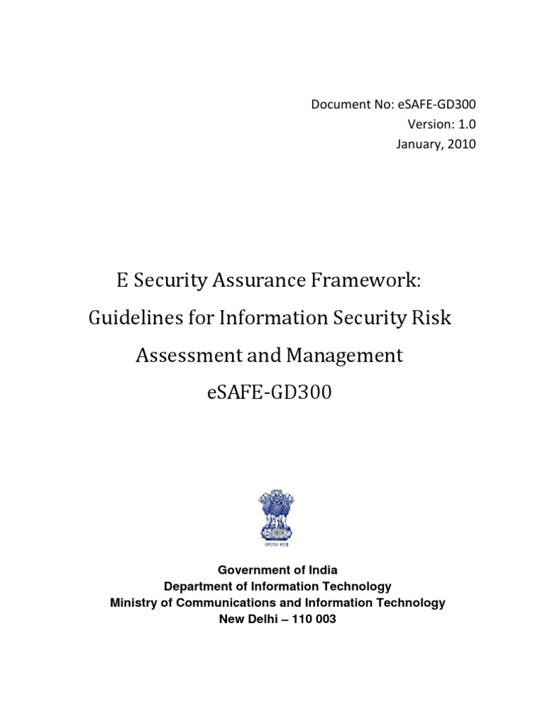 eSAFE GD300 RA | PDF | Risk Management | Information Security