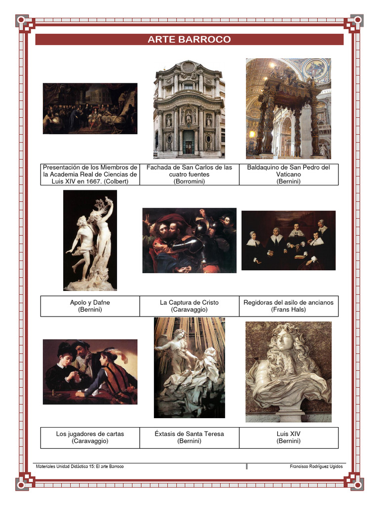 arte barroco-solucion | PDF | Barroco | Pinturas