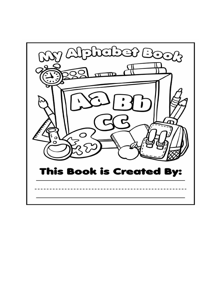 Alphabet Book Cover Page 126215.Jpg | PDF