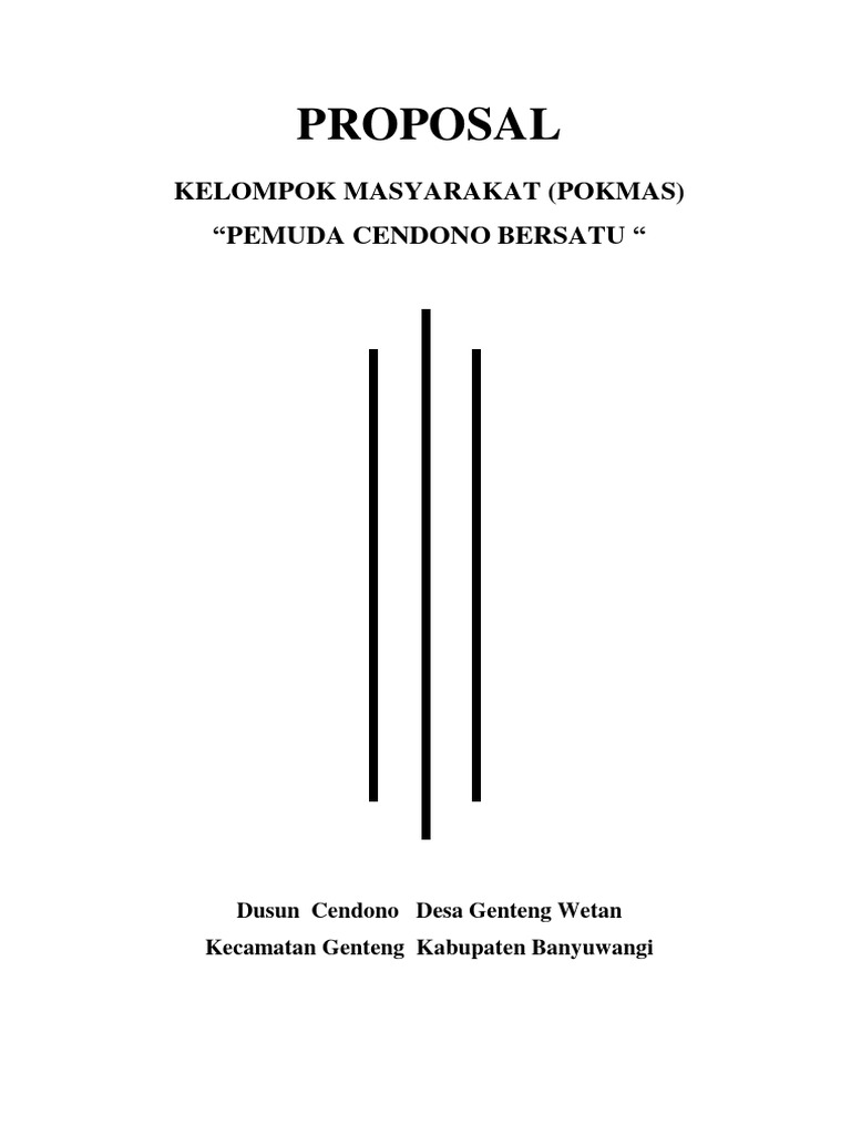 Proposal Bantuan Ternak Kambing POKMAS | PDF | Teknologi & Rekayasa