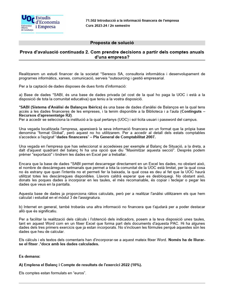 PEC2 Solucion-Ca v2 | PDF