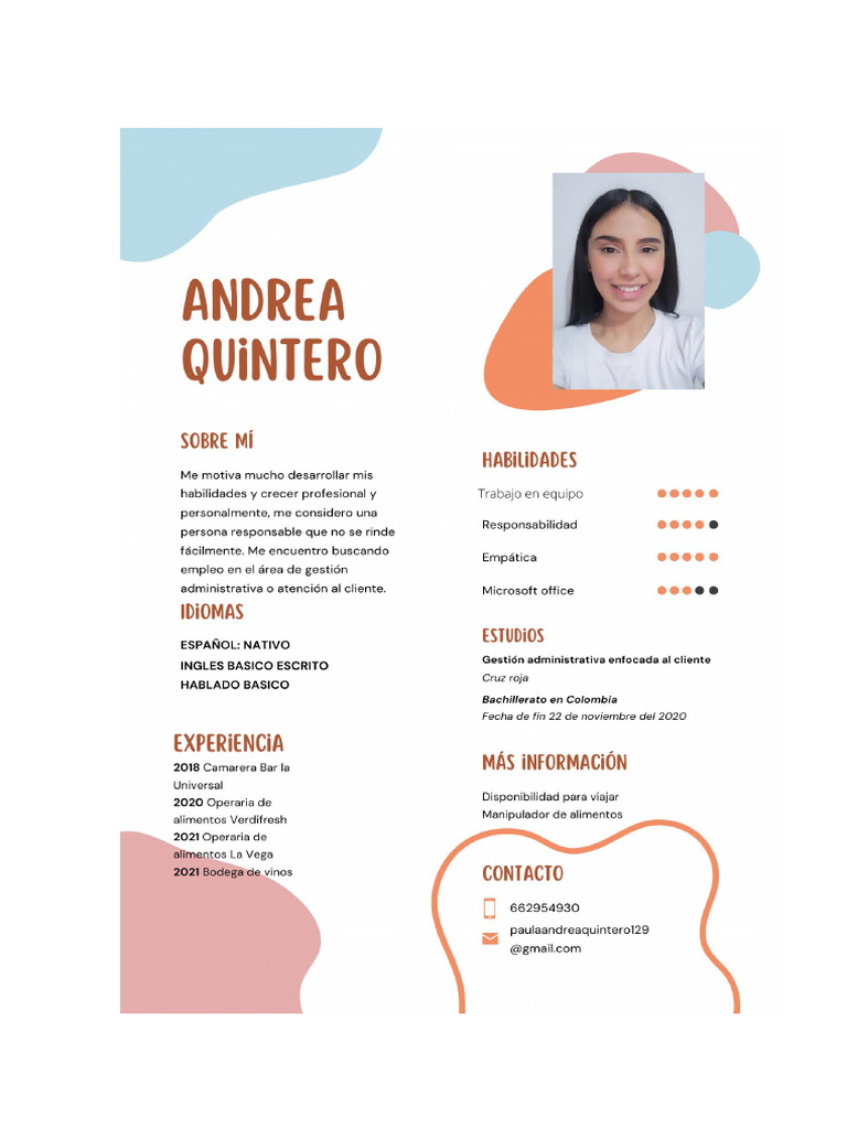 CV Paula Actual | PDF